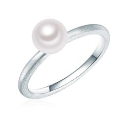 Valero Pearls Perlen-Ring Sterling Silber S&uuml;&szlig;wasser-Zuchtperle in silber | Gr.: 60
