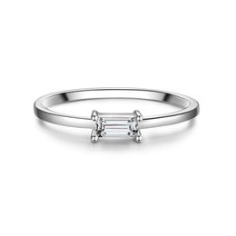Glanzst&uuml;cke M&uuml;nchen Glanzst&uuml;cke M&uuml;nchen Ring aus Sterling Silber mit Zirkonia in silber | Gr.: 58