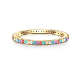 Glanzst&uuml;cke M&uuml;nchen Glanzst&uuml;cke M&uuml;nchen Ring aus Sterling Silber mit Zirkonia in gelbgold | Gr.: 54