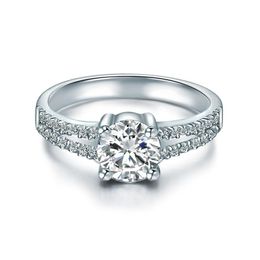 Trilani Ring aus Sterling Silber mit Zirkonia in silber | Gr.: 61