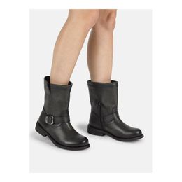 Felmini Wide Fit Stiefelette in Dunkelbrau | Gr.: 41