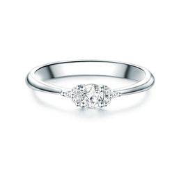 Trilani Ring Sterling Silber Zirkonia in silber | Gr.: 50