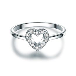 Trilani Ring aus Sterling Silber mit Zirkonia in silber | Gr.: 60