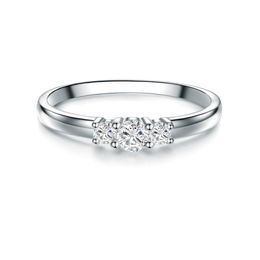 Trilani Ring aus Sterling Silber mit Topas in silber | Gr.: 52
