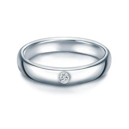 Trilani Ring aus Sterling Silber mit Zirkonia in silber | Gr.: 56