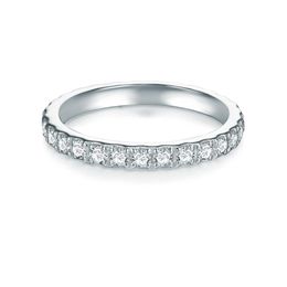 Trilani Ring aus Sterling Silber mit Zirkonia in silber | Gr.: 55