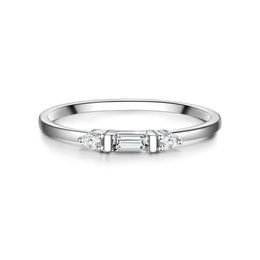 Glanzst&uuml;cke M&uuml;nchen Glanzst&uuml;cke M&uuml;nchen Ring aus Sterling Silber mit Zirkonia in silber | Gr.: 50