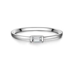 Glanzst&uuml;cke M&uuml;nchen Glanzst&uuml;cke M&uuml;nchen Ring aus Sterling Silber mit Zirkonia in silber | Gr.: 54