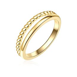 Rafaela Donata Ring aus Sterling Silber in gelbgold | Gr.: 60