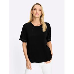 Heine Shirt in schwarz | Gr.: 36