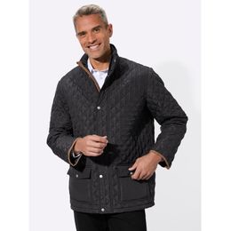 Sieh an! Steppjacke in schwarz | Gr.: 48
