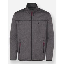 WITT WEIDEN Fleece-Jacke in anthrazit-meliert | Gr.: 52/54