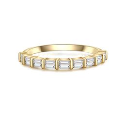 Glanzst&uuml;cke M&uuml;nchen Glanzst&uuml;cke M&uuml;nchen Ring aus Sterling Silber mit Zirkonia in gelbgold | Gr.: 48