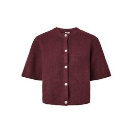 Pieces Strickjacke in Tawny Port | Gr.: S