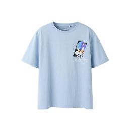 name it T-Shirt in Blue Fog | Gr.: 146/152
