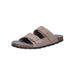 Giesswein Tieffu&szlig;bett Pantolette MERINO SLIDES in beige | Gr.: 41