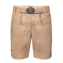 Edelnice Kurze Wildbock Lederhose Balthasar in natur | Gr.: 50