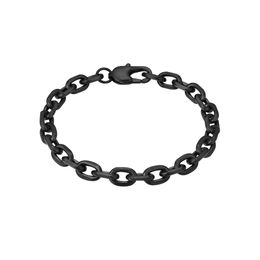 True Rebels Armband aus Edelstahl in schwarz | Gr.: 21 cm