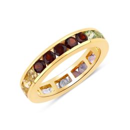Rafaela Donata Ring aus Sterling Silber aus Amethyst in gelbgold | Gr.: 54