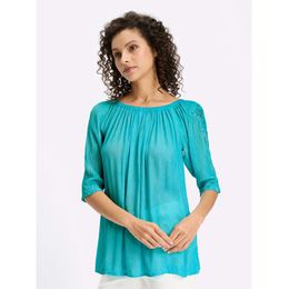 Heine Bluse in t&uuml;rkis | Gr.: 48