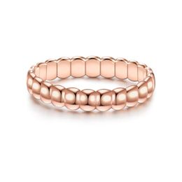 Glanzst&uuml;cke M&uuml;nchen Glanzst&uuml;cke M&uuml;nchen Ring aus Sterling Silber in ros&eacute;gold | Gr.: 50