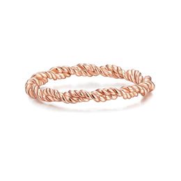 Glanzst&uuml;cke M&uuml;nchen Glanzst&uuml;cke M&uuml;nchen Ring aus Sterling Silber in ros&eacute;gold | Gr.: 48