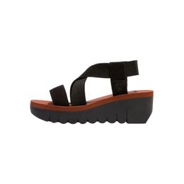Fly London Sandalen in Schwarz/Braun | Gr.: 40