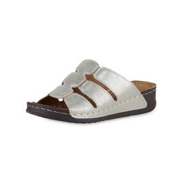 VAN HILL Komfort Sandalen Elizabeth in Gold | Gr.: 37