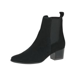 Caprice Stiefelette in BLACK SUEDE | Gr.: 36