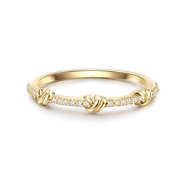 Glanzst&uuml;cke M&uuml;nchen Glanzst&uuml;cke M&uuml;nchen Ring aus Sterling Silber mit Zirkonia in gelbgold | Gr.: 48