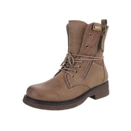 Ital-Design Stiefelette in Hellbraun | Gr.: 41