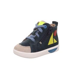Superfit Sneaker High SUPIES in Blau/Beige | Gr.: 21
