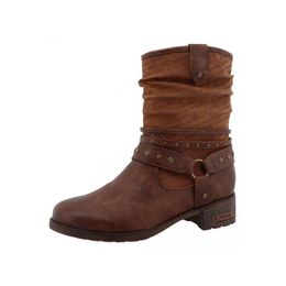 Mustang Shoes Schaftstiefel in Braun | Gr.: 37