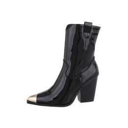 Ital-Design Stiefelette in Schwarz | Gr.: 38