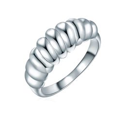 Lulu & Jane Lulu & Jane Ring aus Metall-Legierung in silber | Gr.: 54