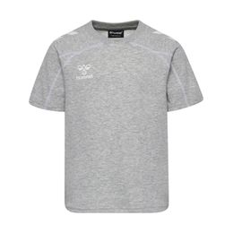 Hummel T-Shirt Hmlmove Kinder in GREY MELANGE | Gr.: 140