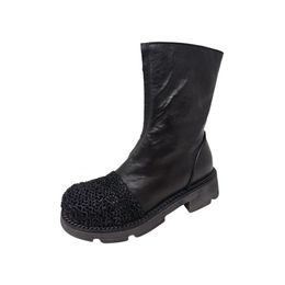 Papucei Stiefel in Schwarz | Gr.: 38