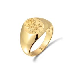 Kuzzoi Ring 925 Sterling Silber in Gold | Gr.: 66