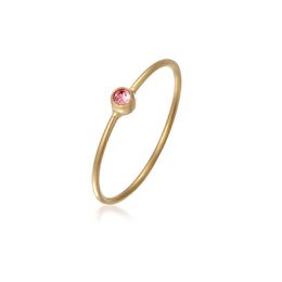 Elli Ring 925 Sterling Silber in Rosa | Gr.: 56