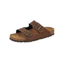 Lico Pantolette "Natural Elefo" in Braun | Gr.: 41