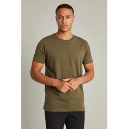 Matinique T-shirt MAJermane Gerade Passform in BLACK/M. GREY/OLIVE | Gr.: XXXL