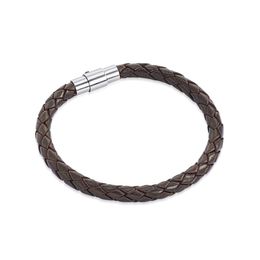Rafaela Donata Leder-Armband aus Echtleder in braun | Gr.: 21 cm