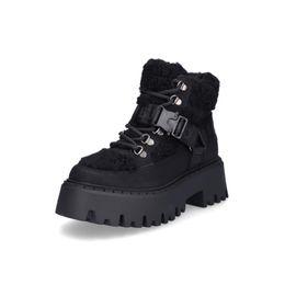 Buffalo Schn&uuml;rboot Aspen Com Mid in Schwarz | Gr.: 39