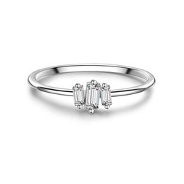 Glanzst&uuml;cke M&uuml;nchen Glanzst&uuml;cke M&uuml;nchen Ring aus Sterling Silber mit Zirkonia in silber | Gr.: 50