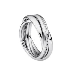 Steel_Art Fingerring Trini Poliert in silberfarben poliert | Gr.: 50