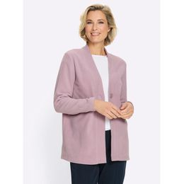 Sieh an! Fleece-Jacke in mauve | Gr.: 56