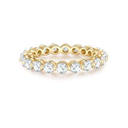 Glanzst&uuml;cke M&uuml;nchen Glanzst&uuml;cke M&uuml;nchen Ring aus Sterling Silber mit Zirkonia in gelbgold | Gr.: 52