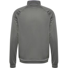 Hummel Trainingsjacke "Core 2.0 Track Zip Jacket" in Grau | Gr.: 3XL