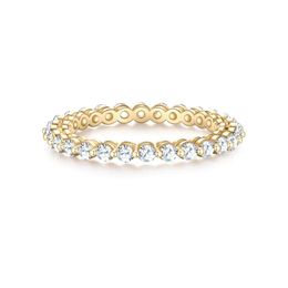 Glanzst&uuml;cke M&uuml;nchen Glanzst&uuml;cke M&uuml;nchen Ring aus Sterling Silber mit Zirkonia in gelbgold | Gr.: 48