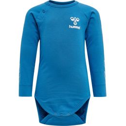 Hummel Druckknopf Strampler Raglan&auml;rmel Hmlcody Jungen in VALLARTA BLUE | Gr.: 62